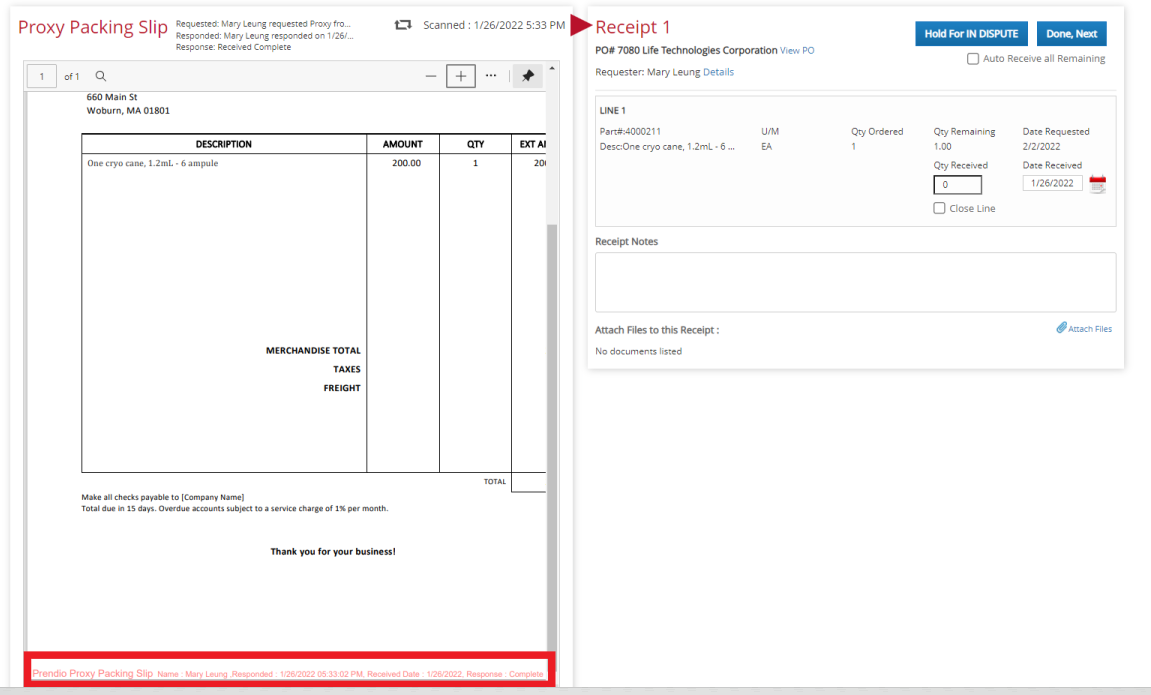 Understanding Missing Packing Slip Proxy Requests